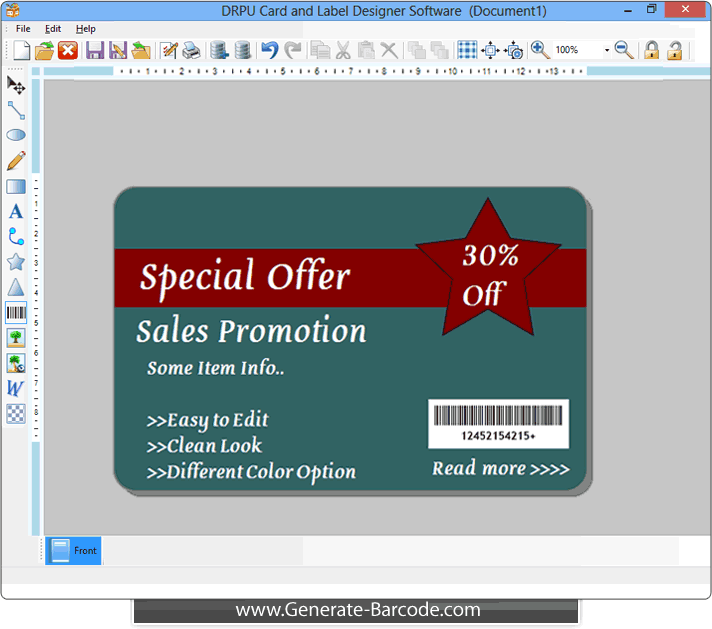 Card and Label Maker Software design different tags labels – Generate ...
